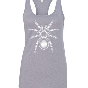 Tarantula Spider Tank Top, Animal Print I Love Spiders Tops, Arachnid ...