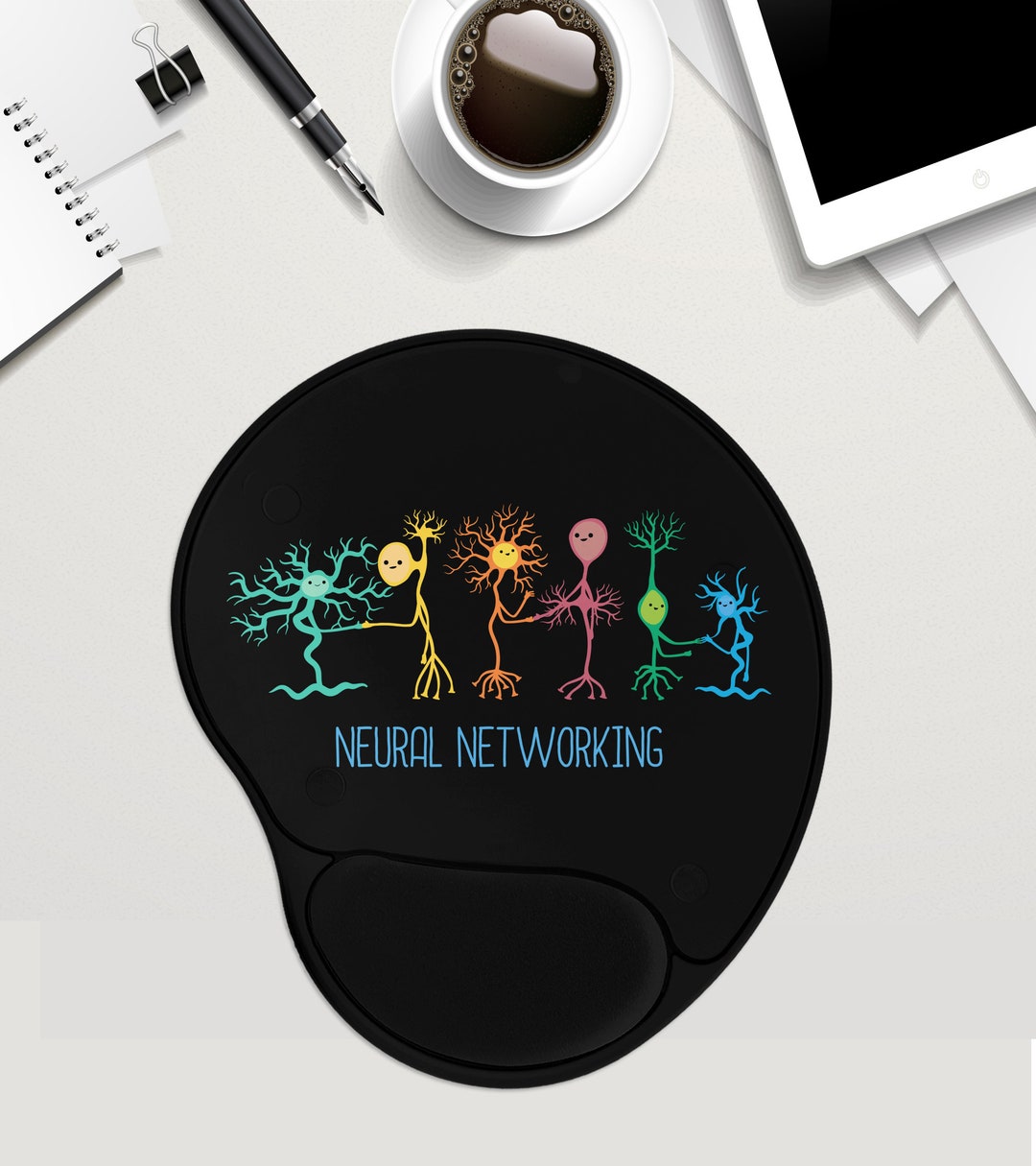 Neural Networking Mousepad / Neurodiversity Mouse Pad / Dyslexia ...