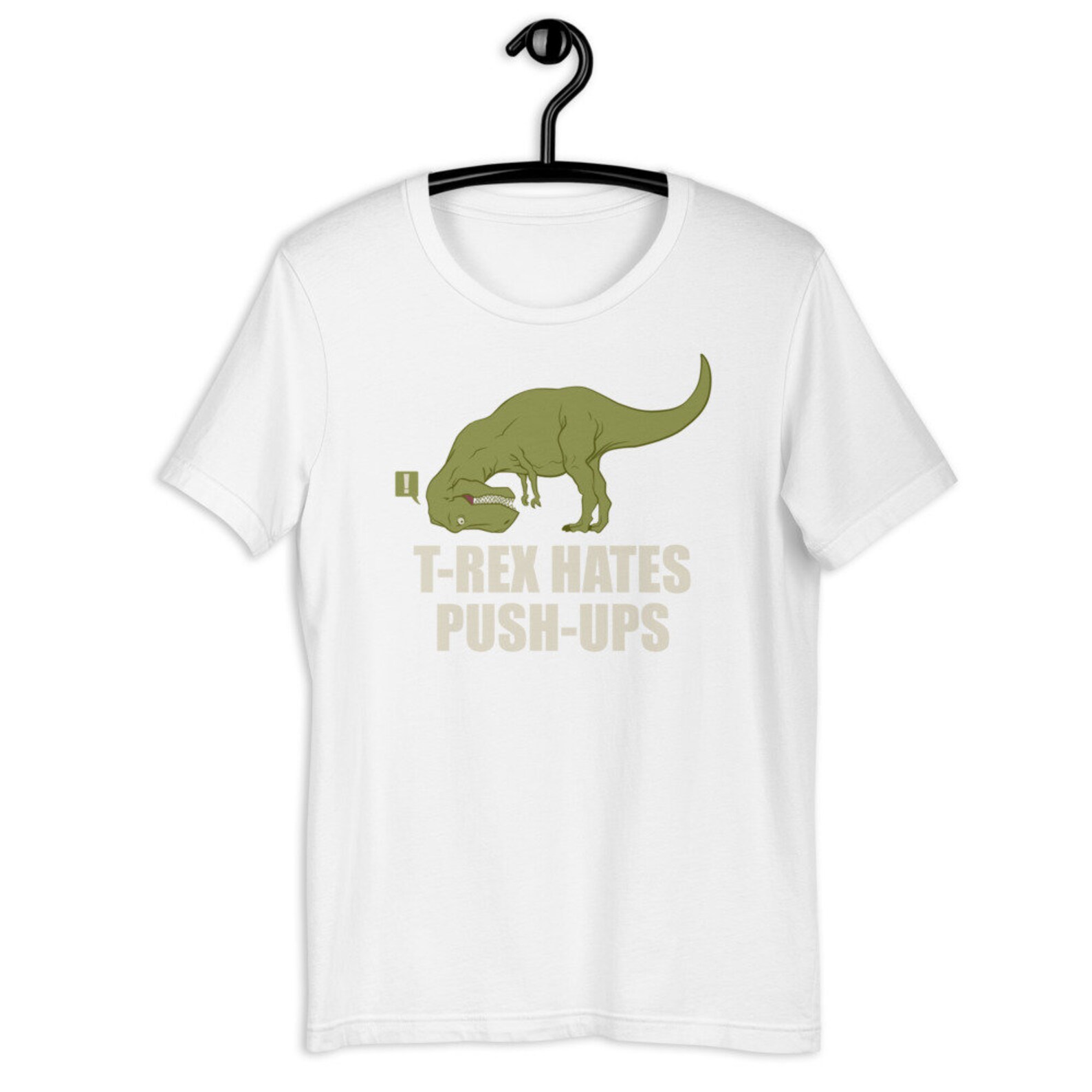 T-rex Hate Push Ups Tshirt T Rex Push-up Shirt Funny Trex | Etsy