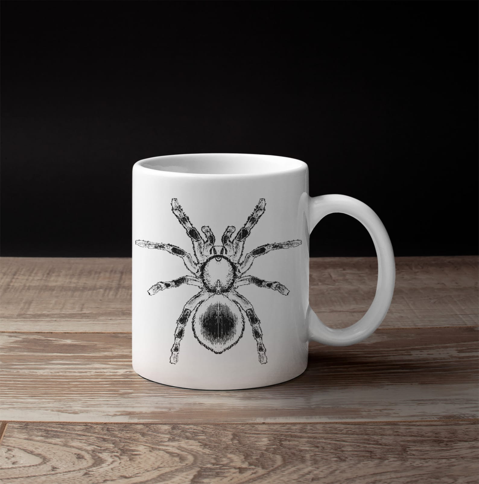 Tarantula Spider Mug / Scary Spiders Halloween Coffee Mug / - Etsy