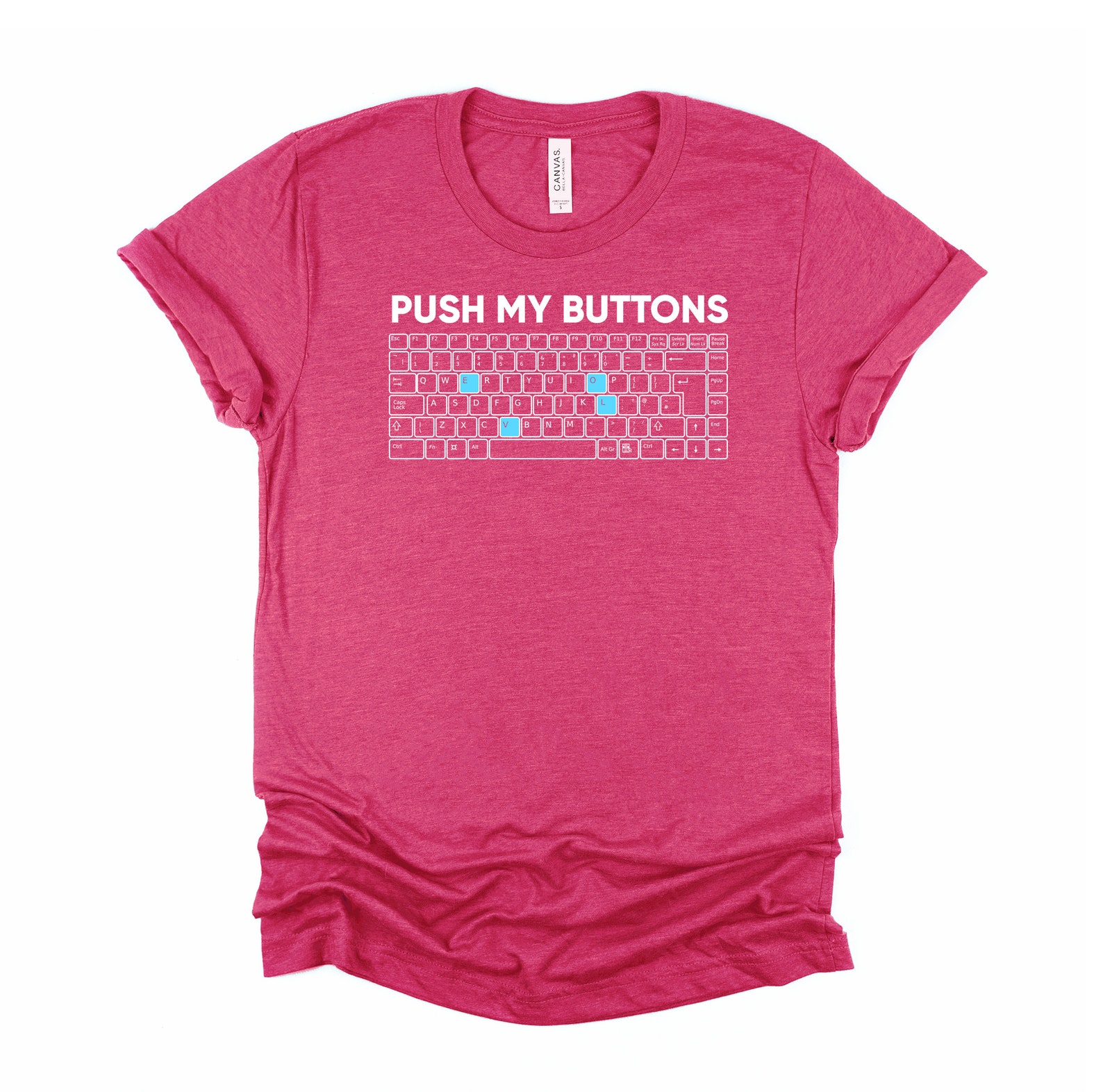 Funny Push My Buttons Tshirt, Nerd Shirt, Halloween Costume Tee ...