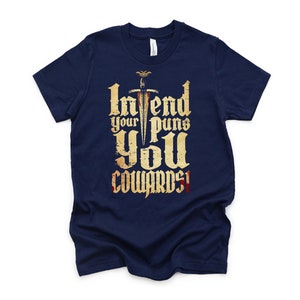 Intend Your Puns You Cowards Shirt / Sarcasm Sayings / Puns Shirt ...