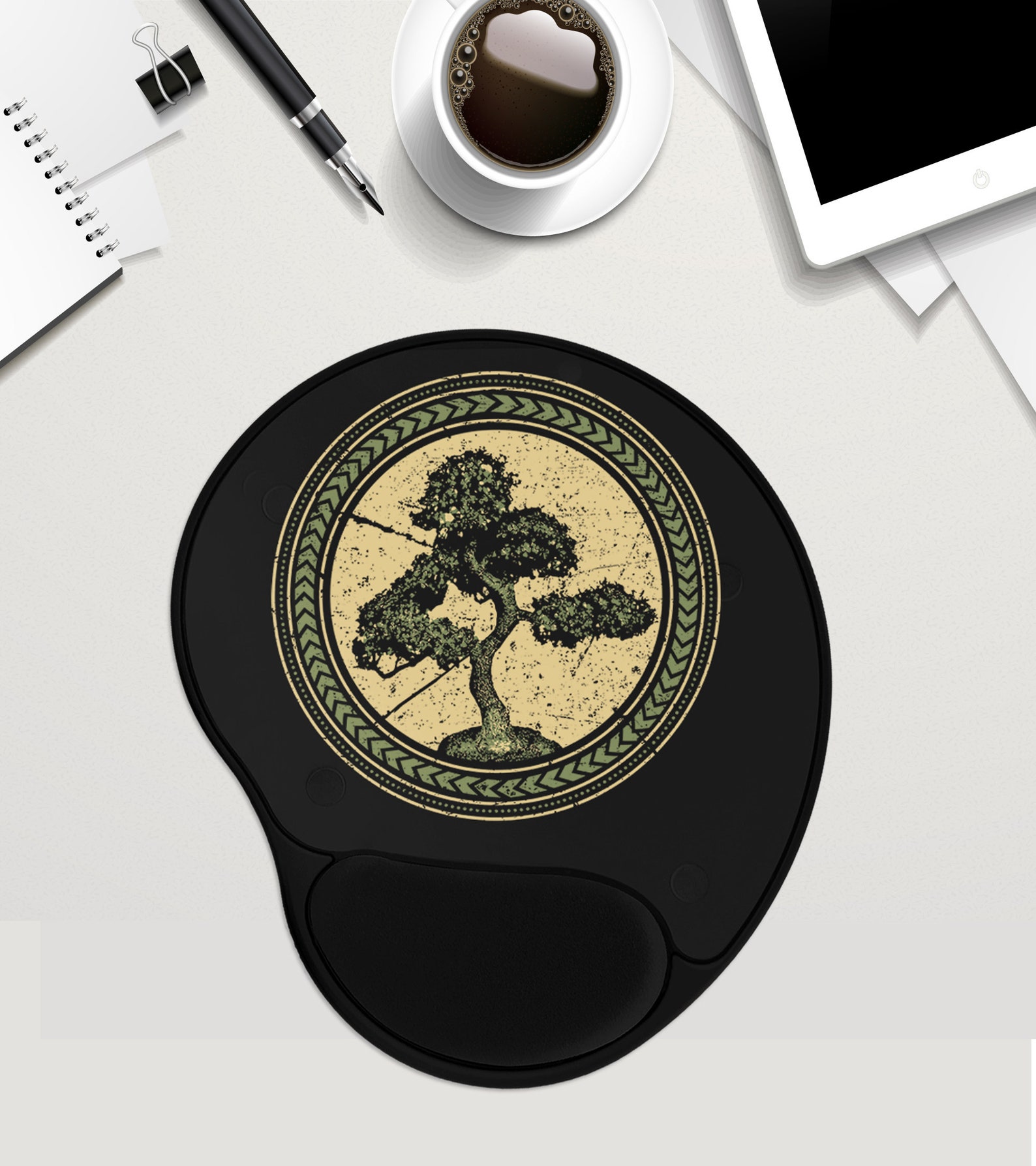 Japanese Bonsai Tree Mouse Pad Zen Nature Lover Gardener Plant - Etsy