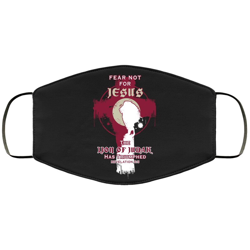 Jesus Face Mask - Etsy