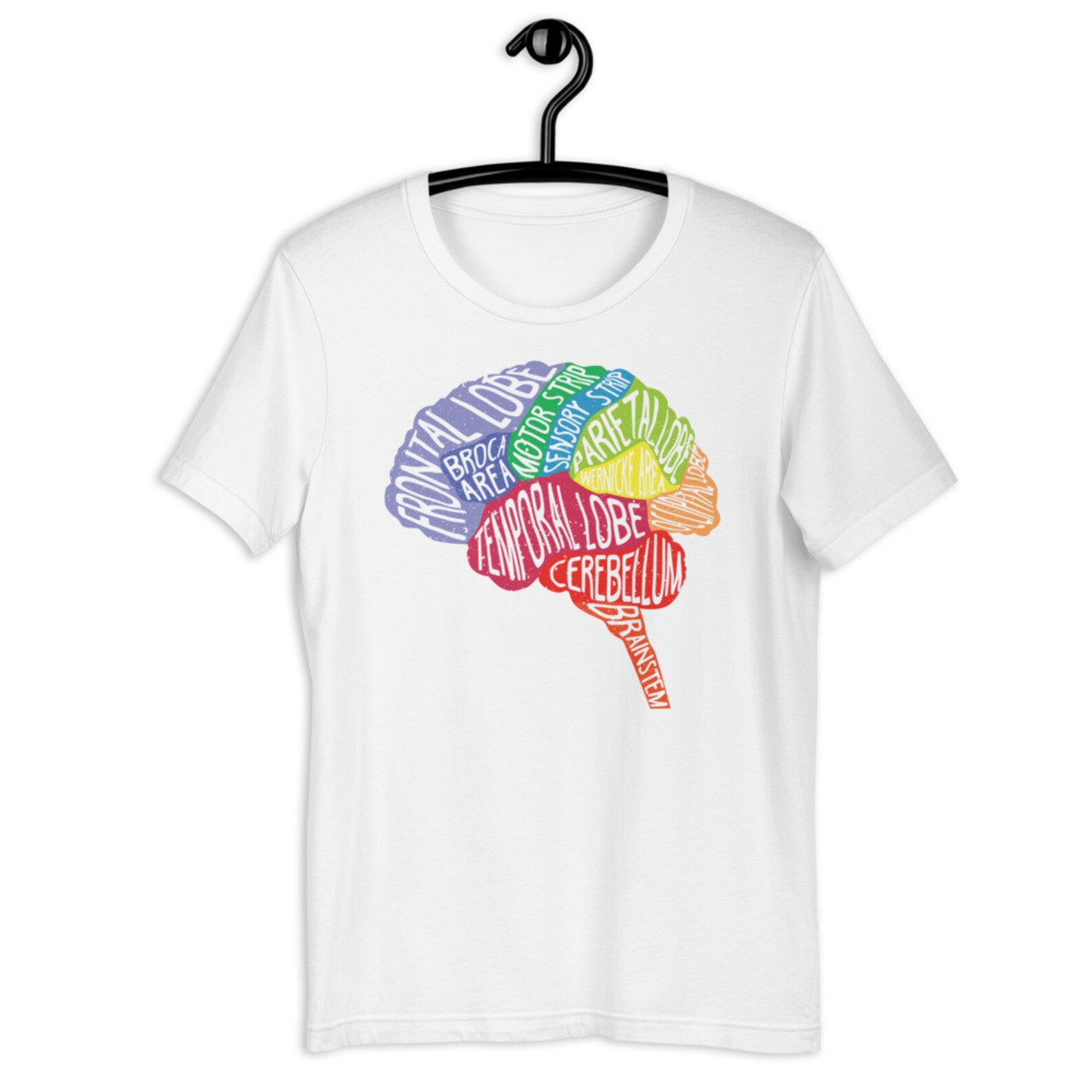 Brain Parts Tshirt Neurologist Shirt Neuroscience Tee - Etsy