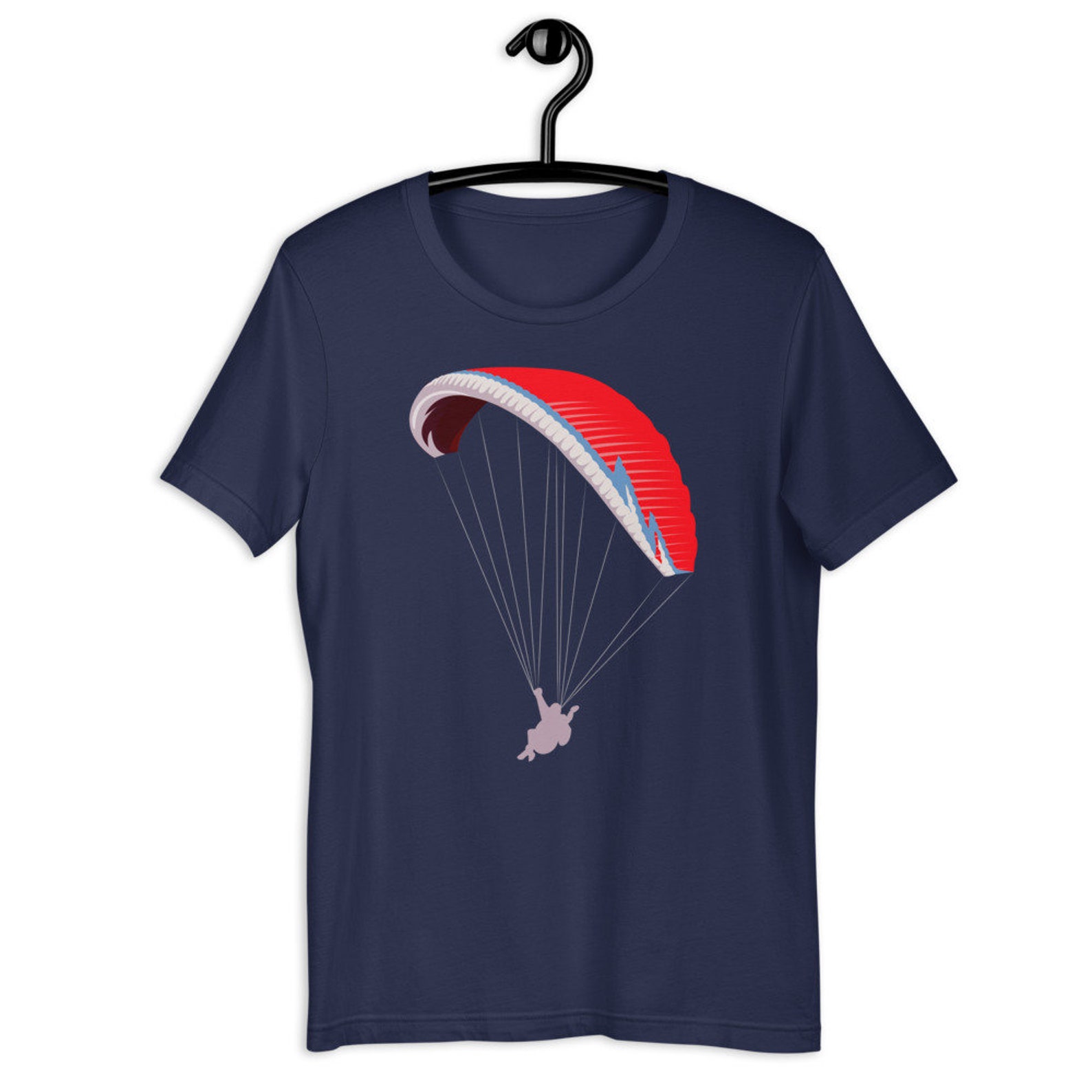Paragliding Tshirt, Paraglider Gift, Parachute Design, Skydiving Tees ...