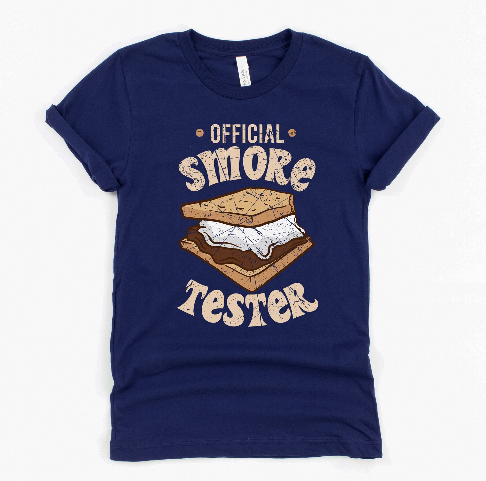 Camping Shirt, Smores Tshirt, Official Smore Tester, Nature Outdoor ...