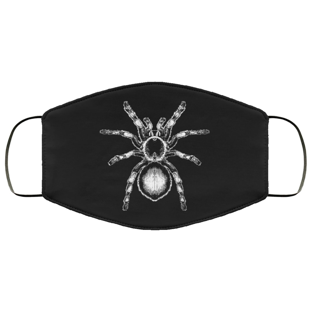 Spider Face Mask Adult & Kids Mask Scary Tarantula Face Masks Anti ...
