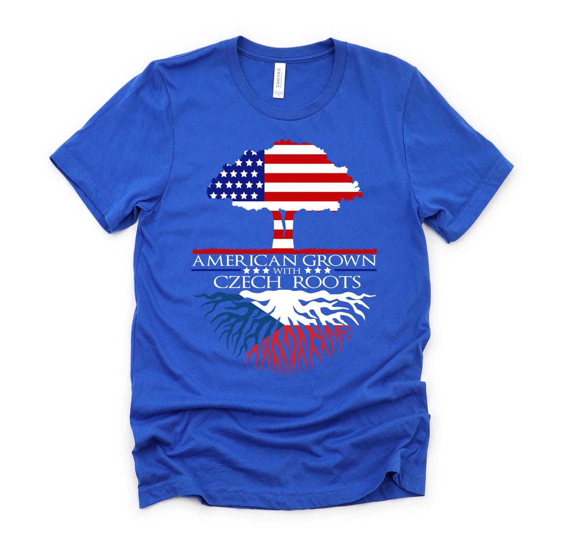 Czech Roots Shirt | American Grown Czech Tee | Czech Republic Flag ...