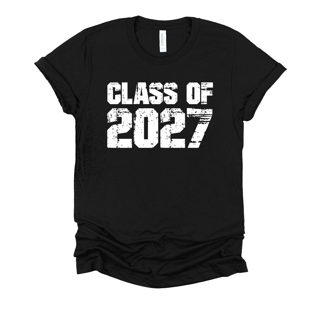 Class of 2027 Shirt | Graduation T-shirt High School College | Senior ...