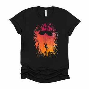 Skydiving Tshirt Parachuting Shirt Skydiver Gift Extreme - Etsy