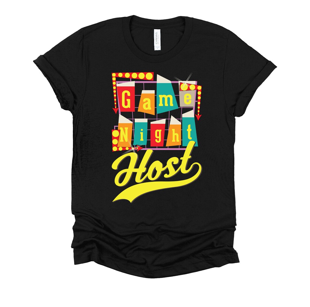 Family Game Night Shirt | Board Game Lover Tee | Trivia Night Host ...