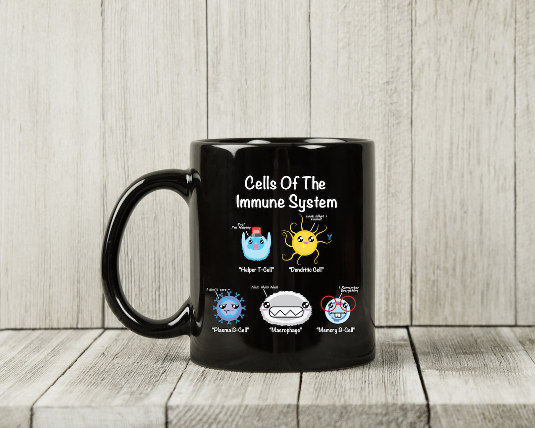 Cells of the Immune System Mug / Funny Science Personalized Coffee Mug ...