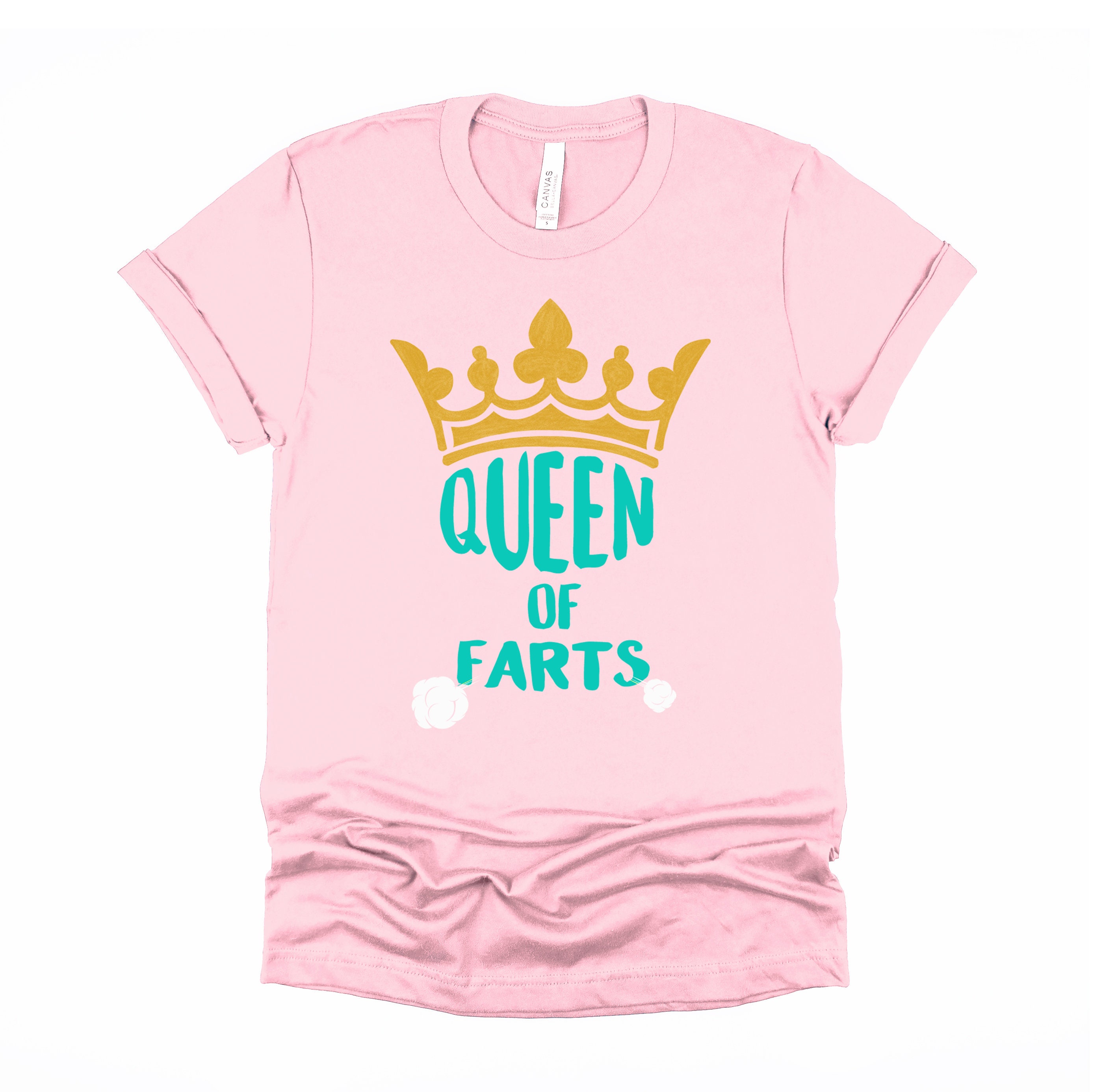 Womens Fart Tshirt, Queen of Farts Shirt, Toilet Humor Tee, Fart Master ...
