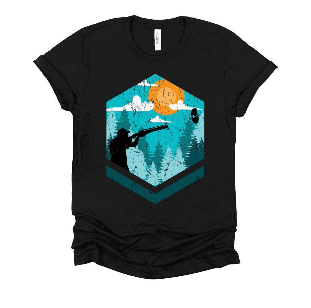Skeet Shooter Shirt / Clay Pigeon / Gift for Him / Skeet Shooting ...