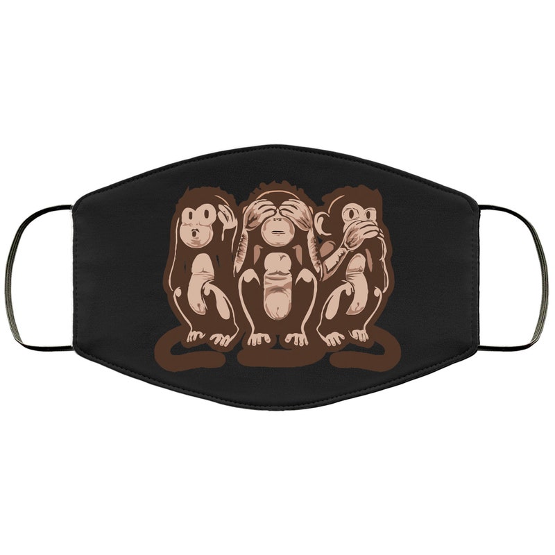 Monkey Face Mask - Etsy