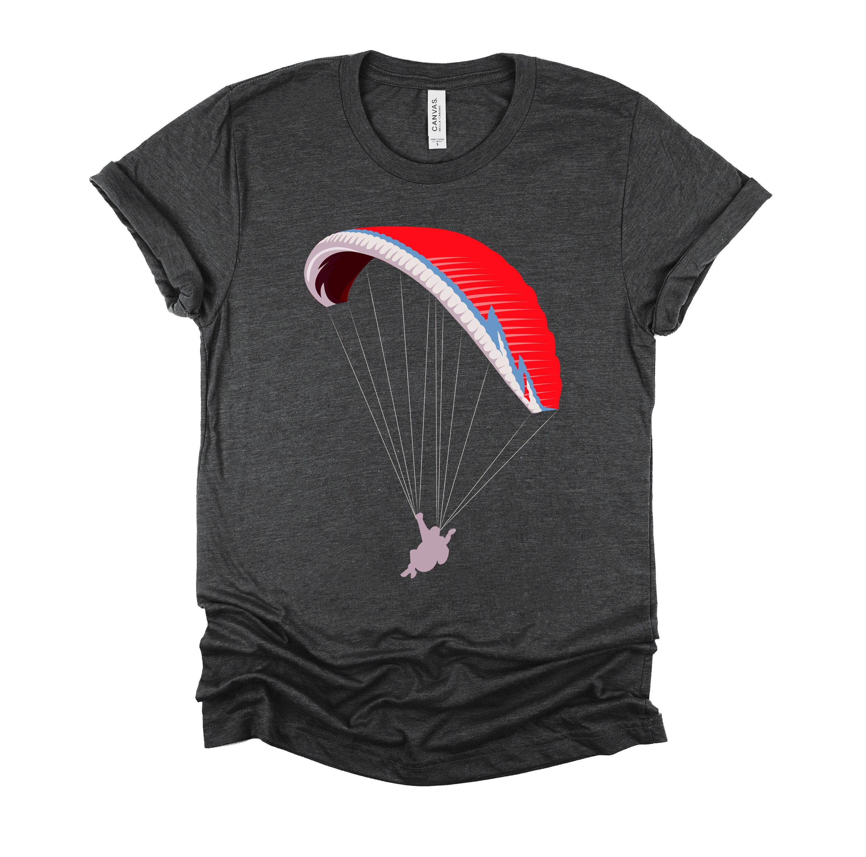 Paragliding Tshirt, Paraglider Gift, Parachute Design, Skydiving Tees ...