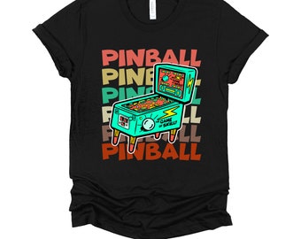 Pinball Wizard T-shirt Pinball Pinball Apparel Pinball Lover Gift Retro ...