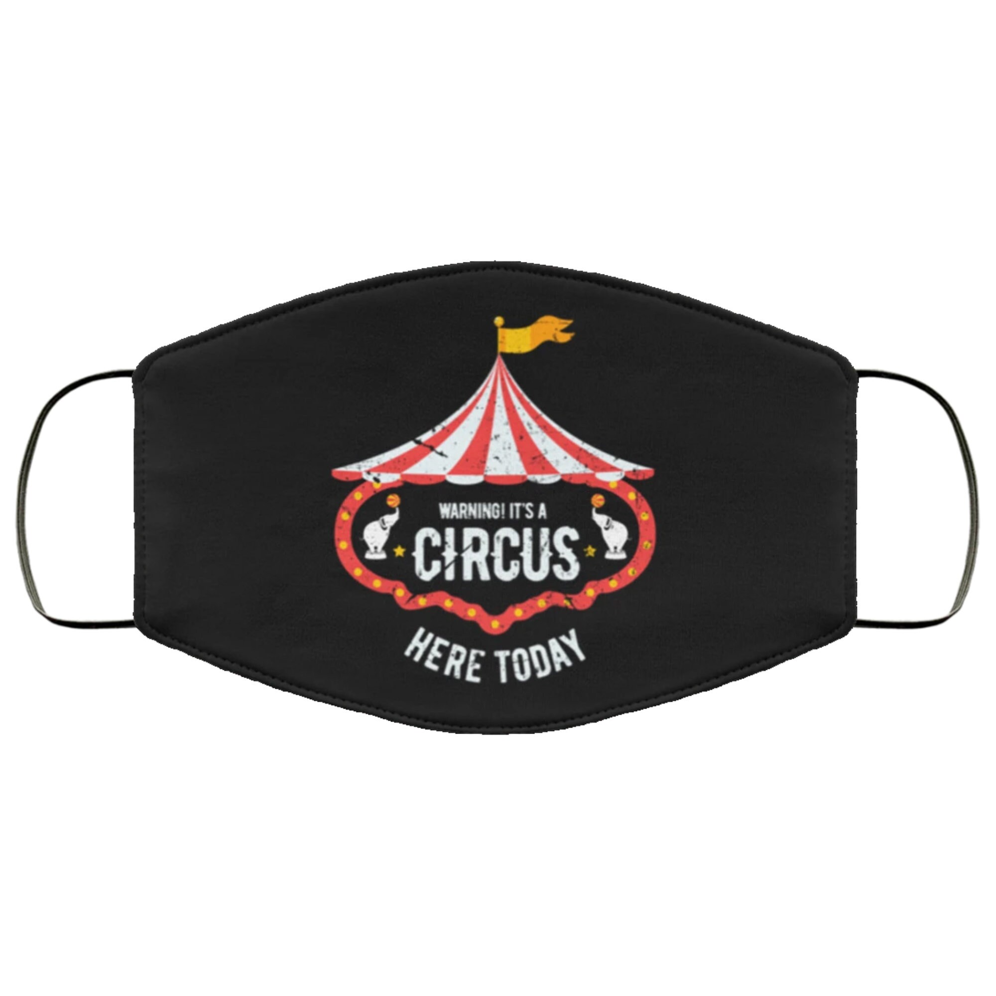 Circus Face Mask Adult & Kids Mask Festival Carnival | Etsy