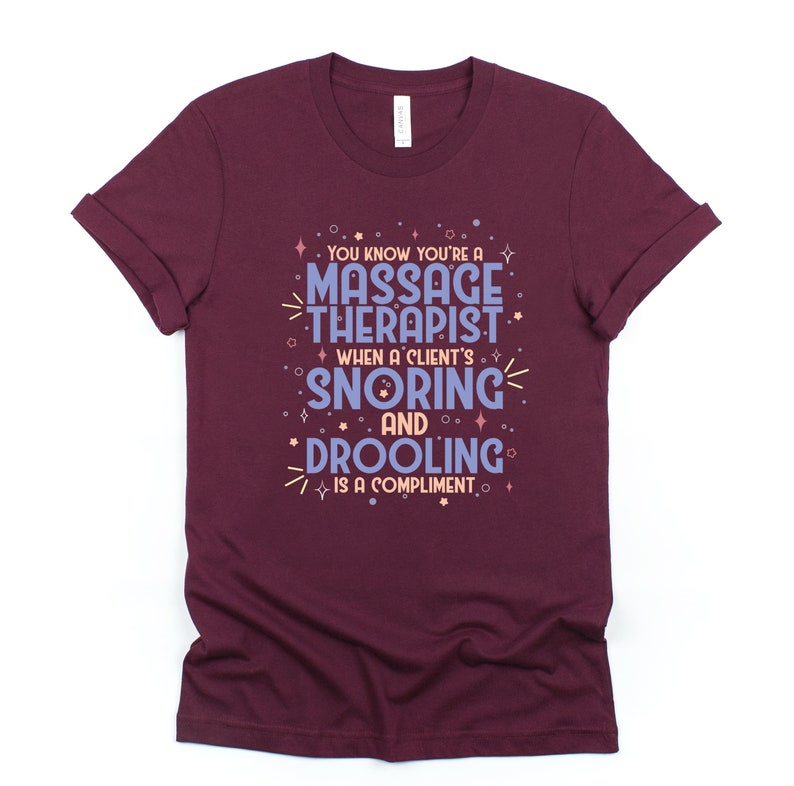 Funny Massage Therapist Tshirt Spa Therapy Shirt Masseuse - Etsy