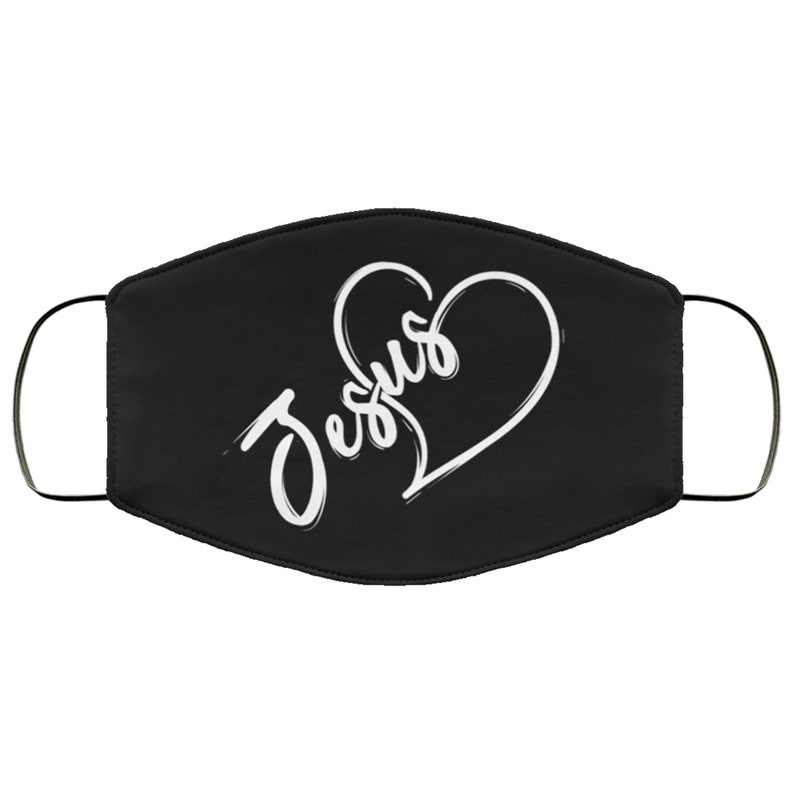 Jesus Face Mask Adult & Kids Mask Spiritual Catholic Christian | Etsy