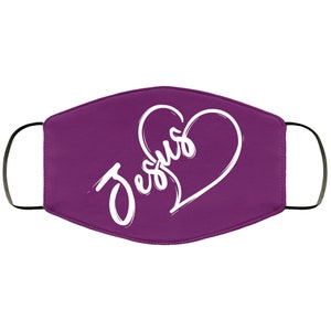Jesus Face Mask Adult & Kids Mask Spiritual Catholic Christian ...