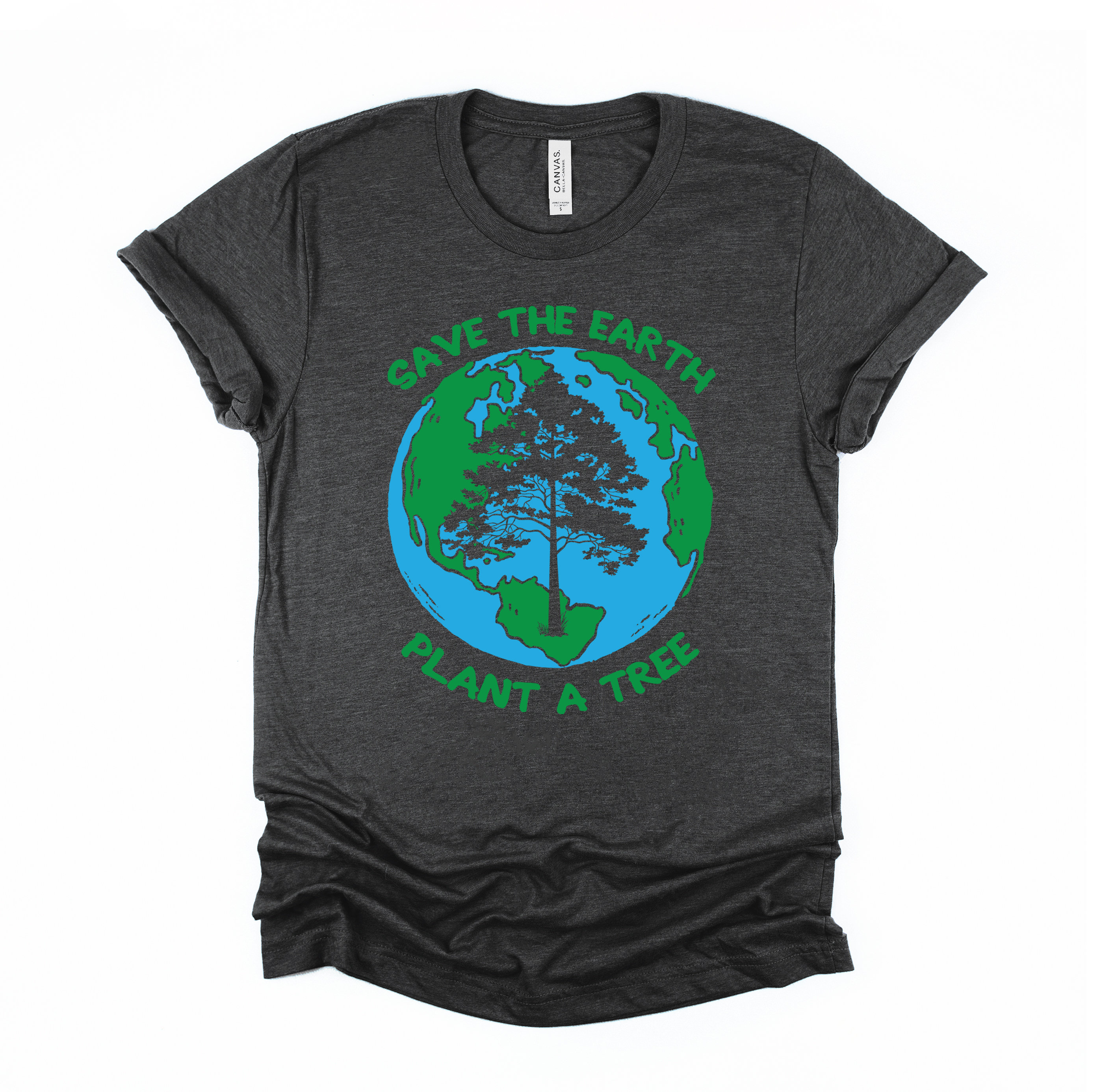 Save the Earth Plant A Tree Tee Environment Day Short-sleeve | Etsy