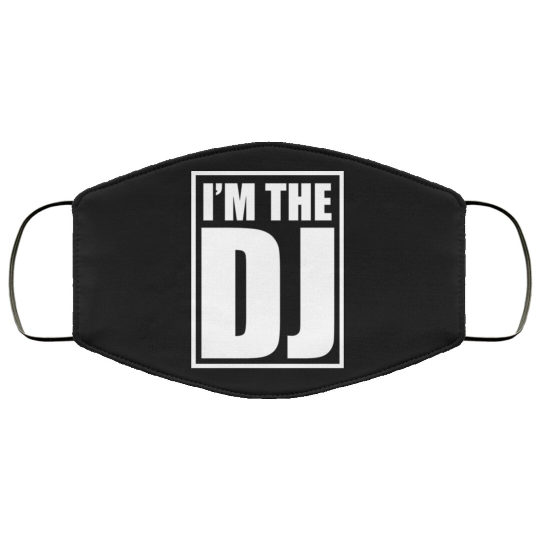 I'm the DJ Face Mask Party Music Festival Disc Jockey Face Masks Anti ...