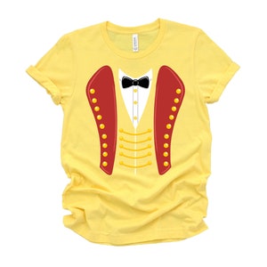 Ringmaster Costume Tshirt / Circus Themed Shirt / Birthday Party ...