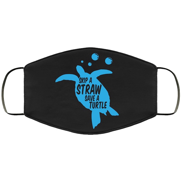 Sea Turtle Face Mask - Etsy