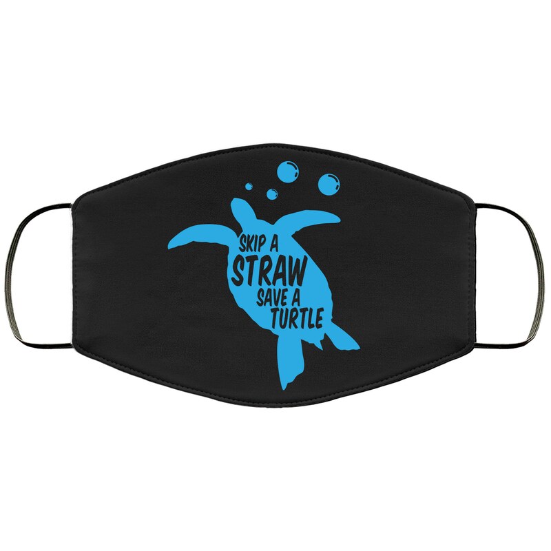 Sea Turtle Face Mask - Etsy