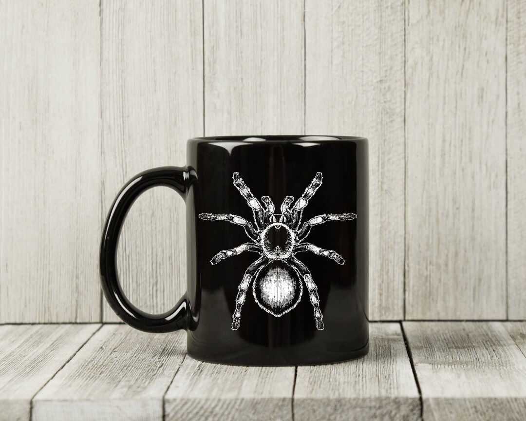 Tarantula Spider Mug / Scary Spiders Halloween Coffee Mug / 11oz or ...