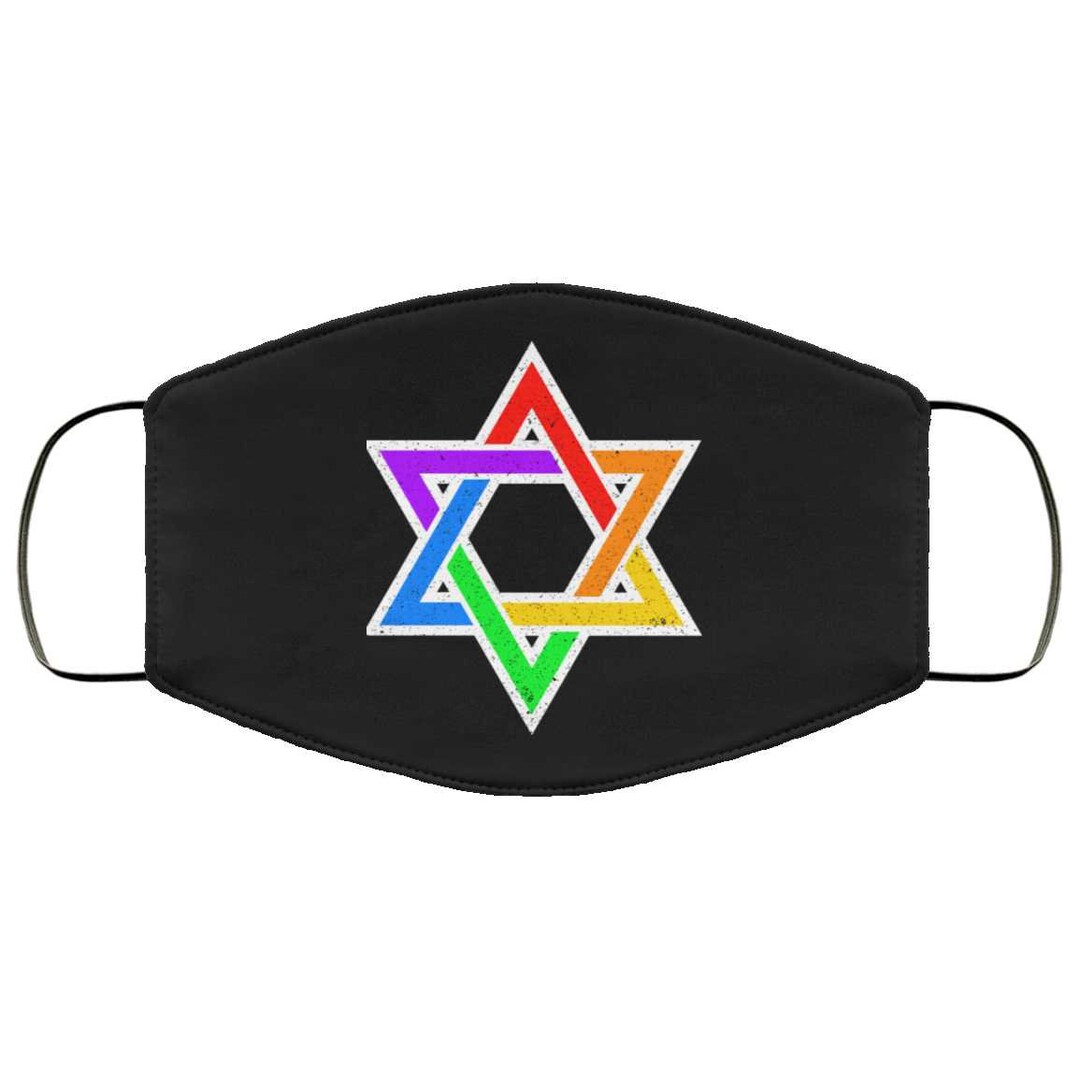 Star of David Jewish Face Mask Adult & Kids Mask Hanukkah Face Masks ...