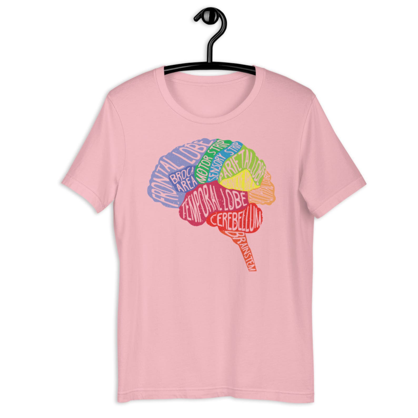 Brain Parts Tshirt Neurologist Shirt Neuroscience Tee - Etsy