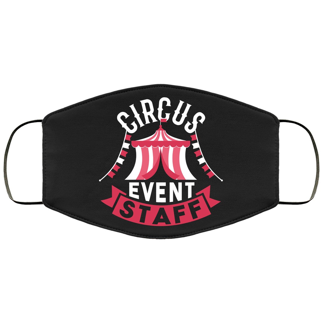 Circus Staff Face Mask / Carnival Festival Costume Mask / Ringmaster ...