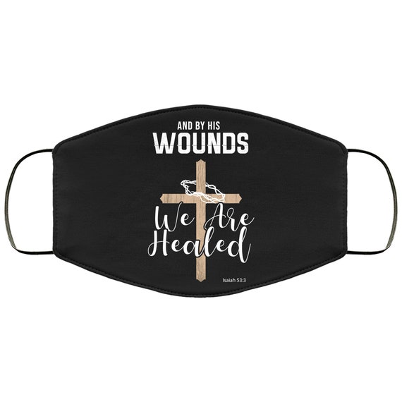 Christian Face Mask Adult & Kids Mask Jesus Bible Verse - Etsy
