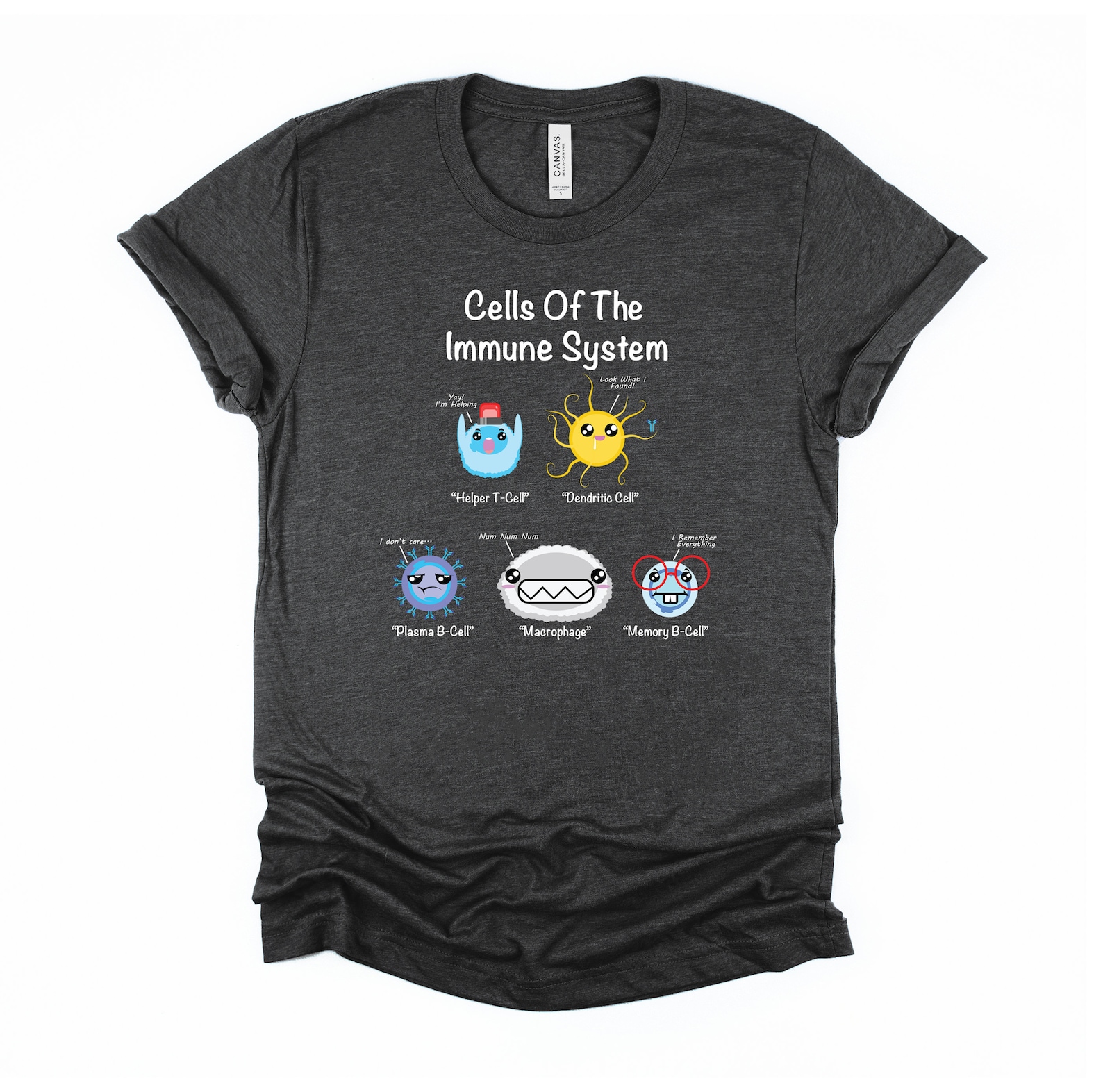 Immune System Cells Shirt / Cell Immunologist Shirt / Allergy Doctor ...