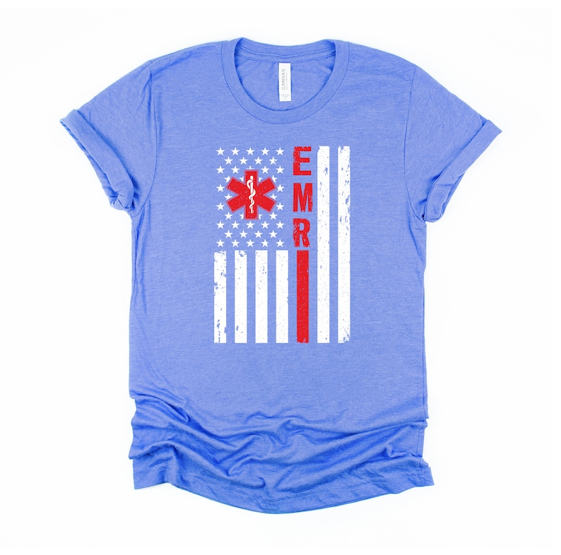 EMR Emergency Tshirt Medical Technician Shirt Paramedic Red - Etsy