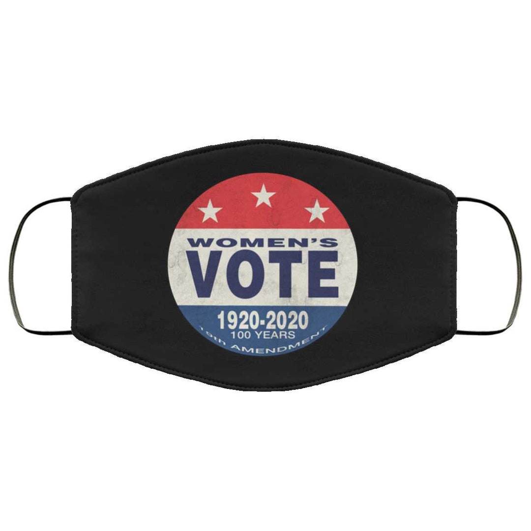 Womens Vote Face Mask Gender Equality Voting Suffrage Face Masks Anti ...