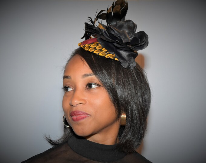 African Fascinator, African Headpiece, Headpiece, Fascinator, Wedding ...