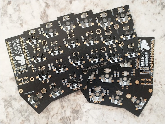 Corne Choc or Mxeasy LED Version Now With Rotary Encoder - Etsy