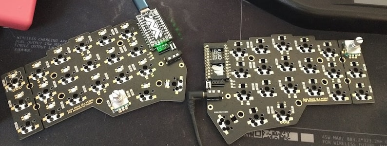 Corne Choc or Mxeasy LED Version Now With Rotary Encoder - Etsy