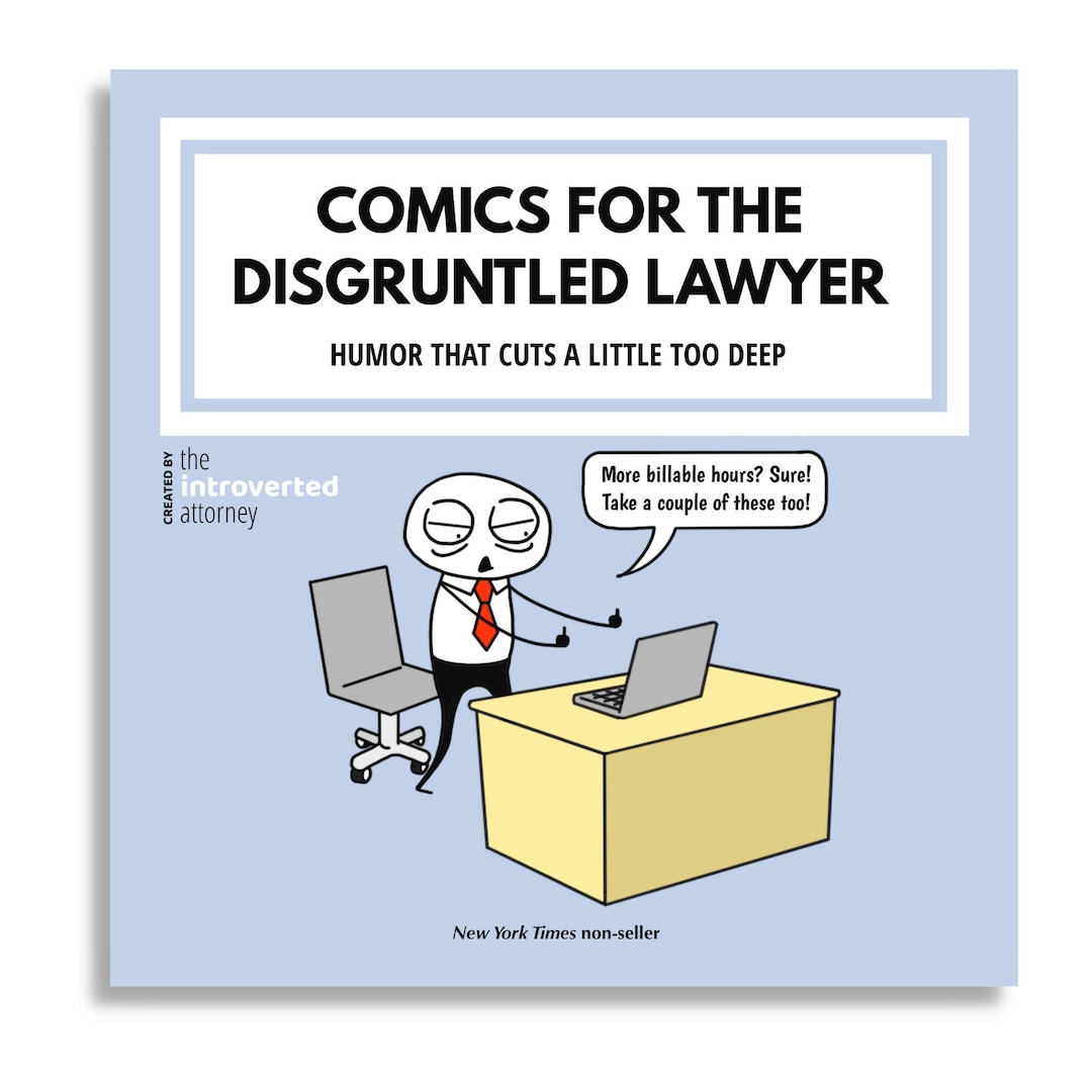 Comic Book for the Disgruntled Lawyer | Attorney Gift | Collection of ...