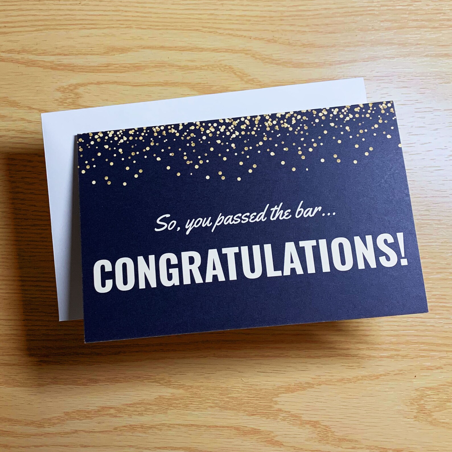 Congratulations You Passed the Bar Card | New Attorney / Lawyer ...