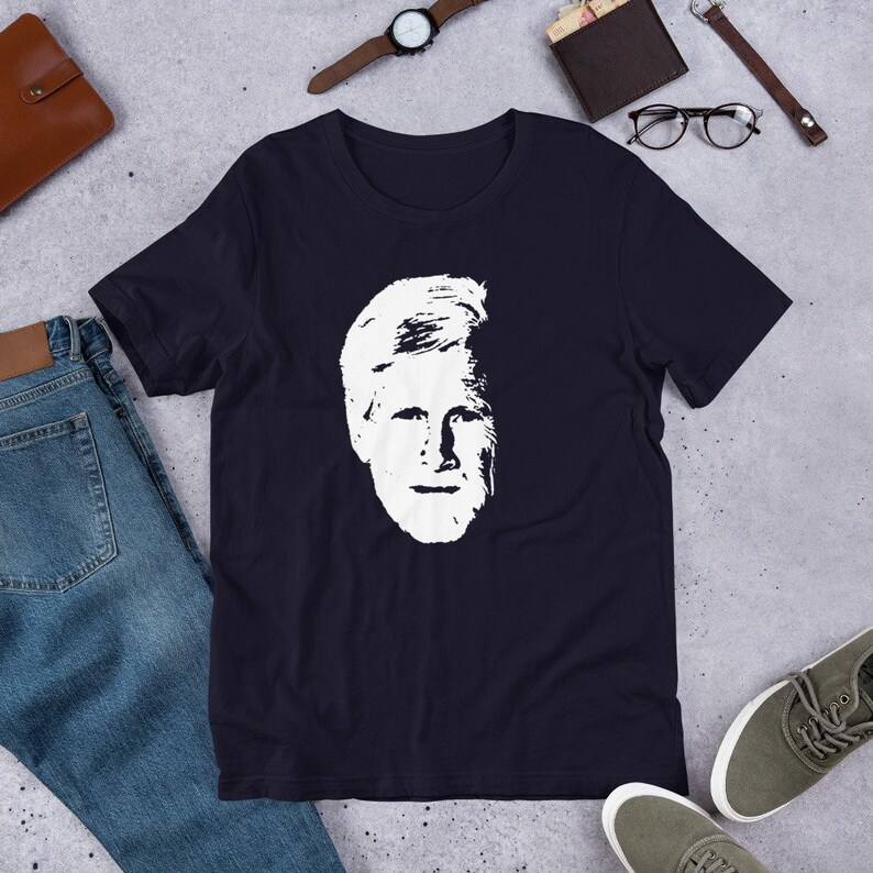 Keith Morrison White Stencil Bella Canvas 3001 Unisex Short Sleeve ...