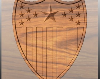 Adjutant General Shield - Etsy