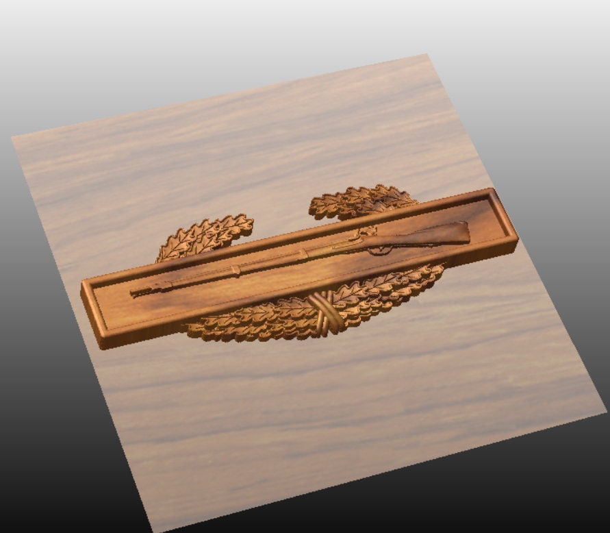 Combat Infantry Badge STL File - Etsy