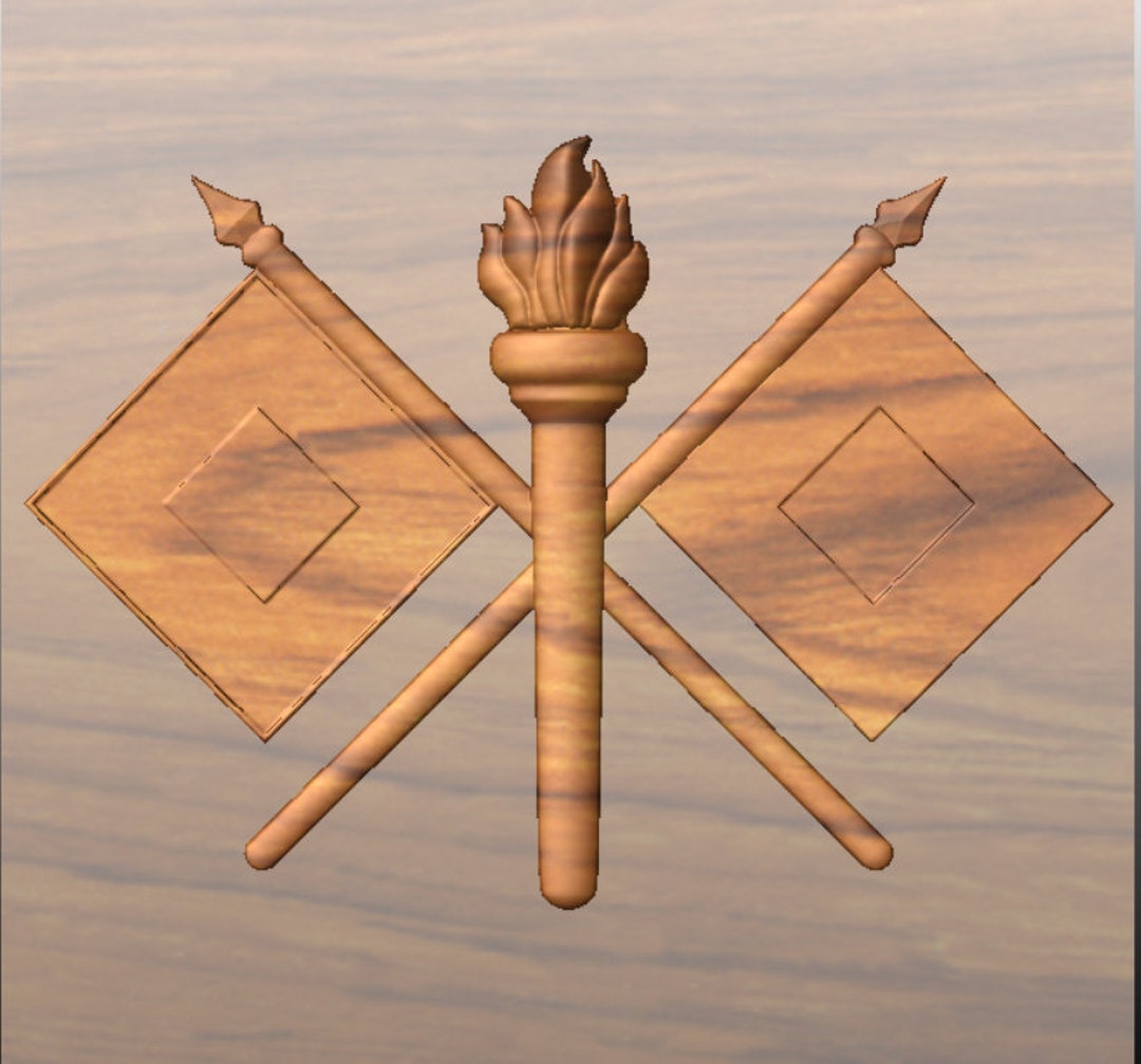 Signal Branch Insignia STL File - Etsy