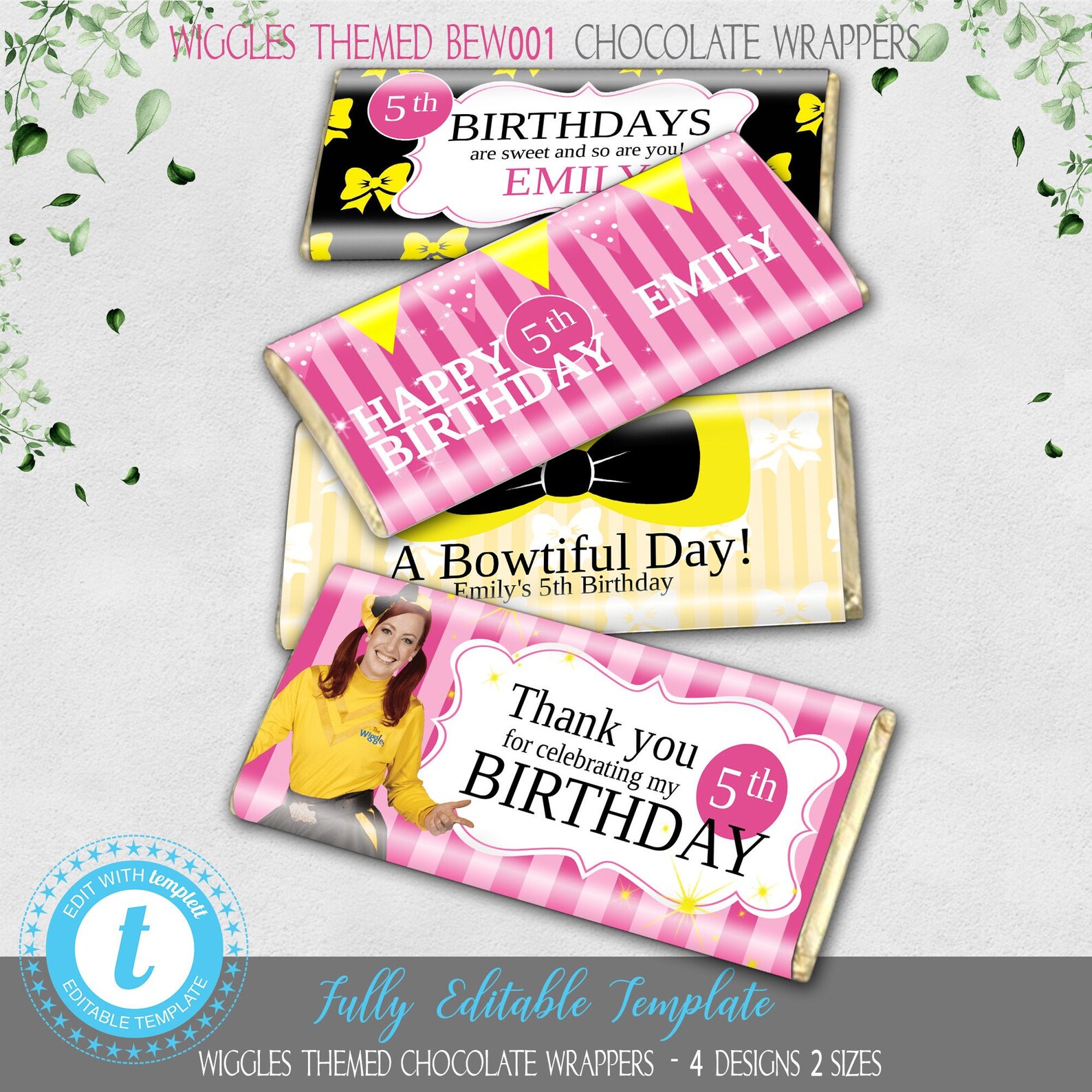 Emma Wiggles Chocolate Wrapper Labels Wiggles Chocolate Wrap Etsy emma-wiggles-chocolate-wrapper-labels-wiggles-chocolate-wrap-etsy