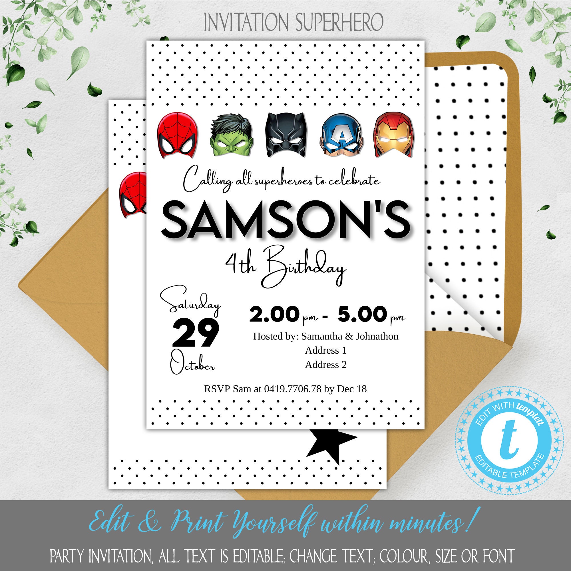 DC Marvel Avengers Welcome Sign Kids Birthday Party Avengers - Etsy